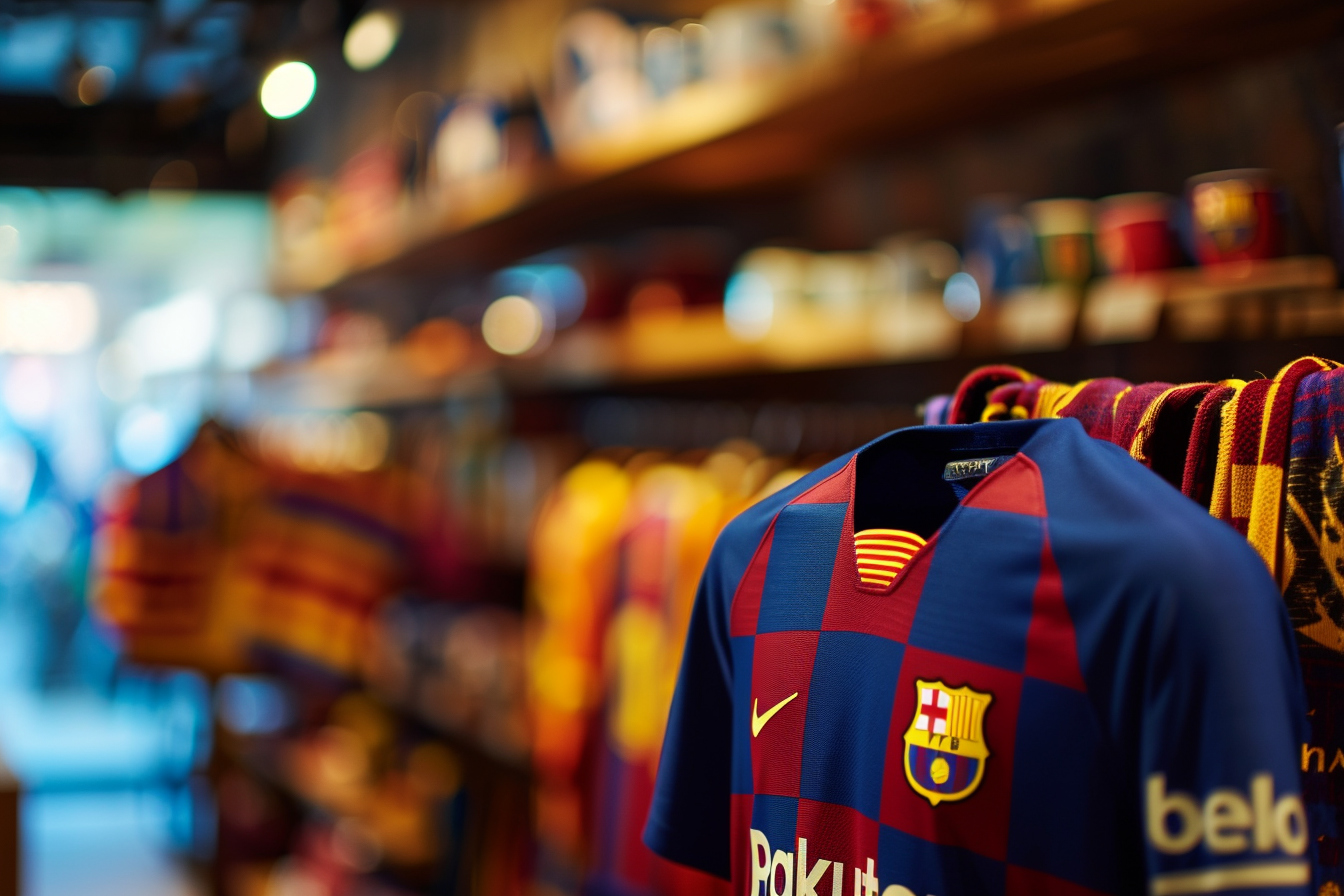 Produits dérivés: trésor des clubs de foot